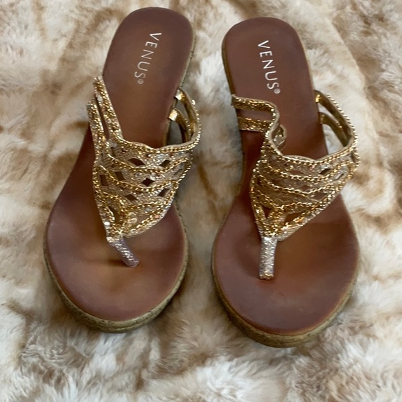 VENUS | Shoes | Get Ready For Summer Venus Wedge Sandals | Poshmark